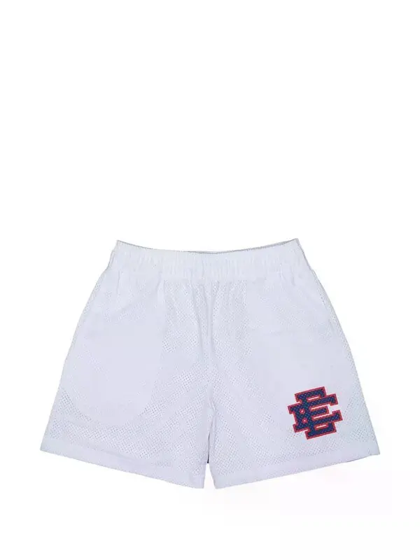 ERIC EMANUEL Logo-print Shorts - White