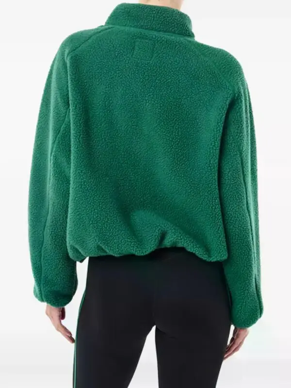 P.E Nation Takeover Fleece-texture Bomber Jacket