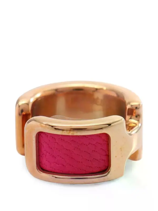 Hermès 2010s Olymp Pm Leather Ear Cuff - Gold