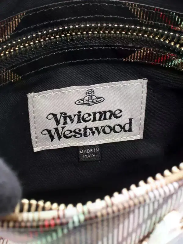 VIVIENNE WESTWOOD 2020s Orb Check Shoulder Bag