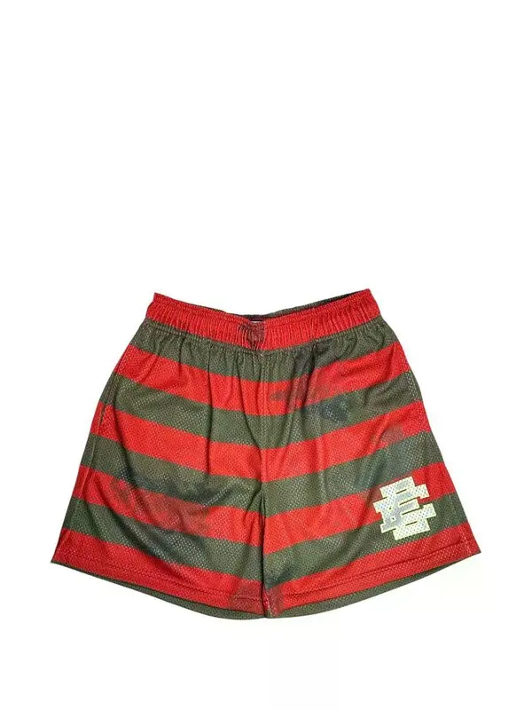 ERIC EMANUEL Ee Basic Striped Track Shorts - Red