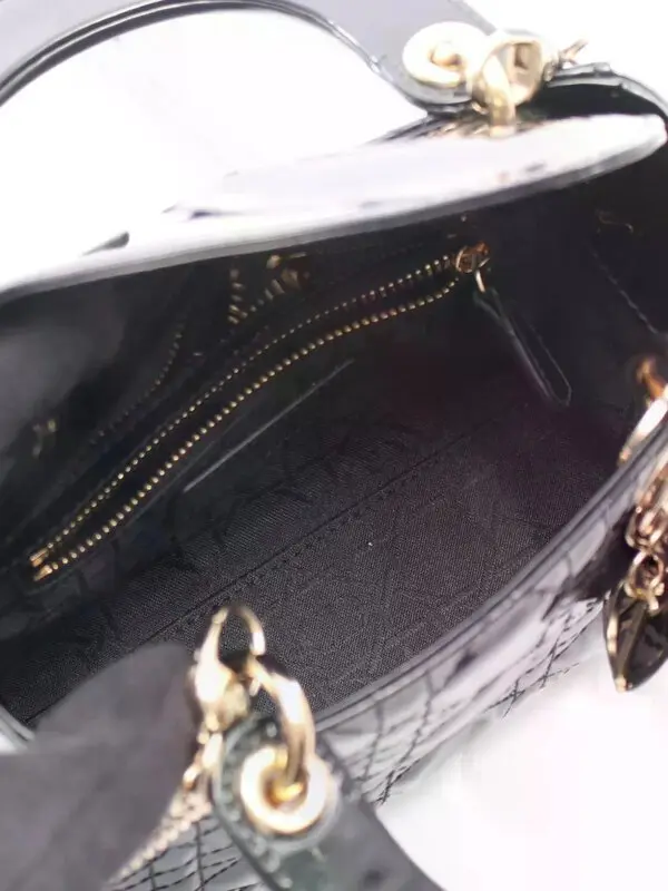 Dior 2010s Cannage Lady Mini Satchel