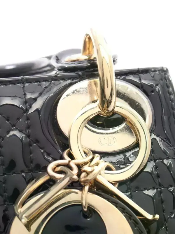 Dior 2010s Cannage Lady Mini Satchel