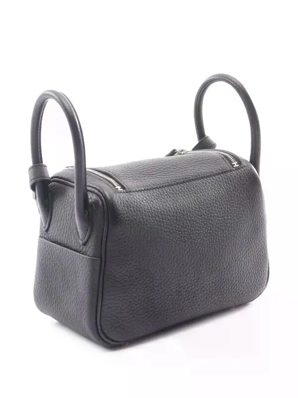Hermès Mini Lindy Two-way Handbag - Black