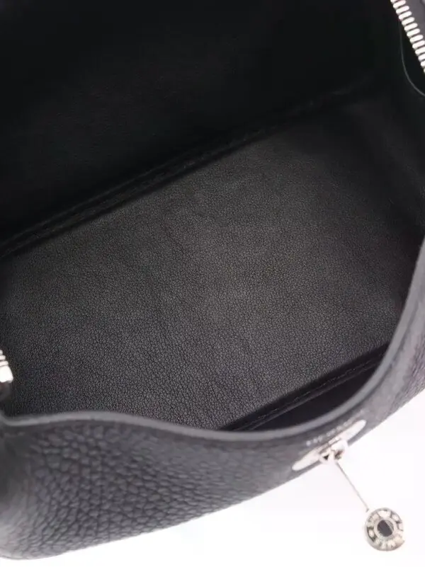 Hermès Mini Lindy Two-way Handbag - Black