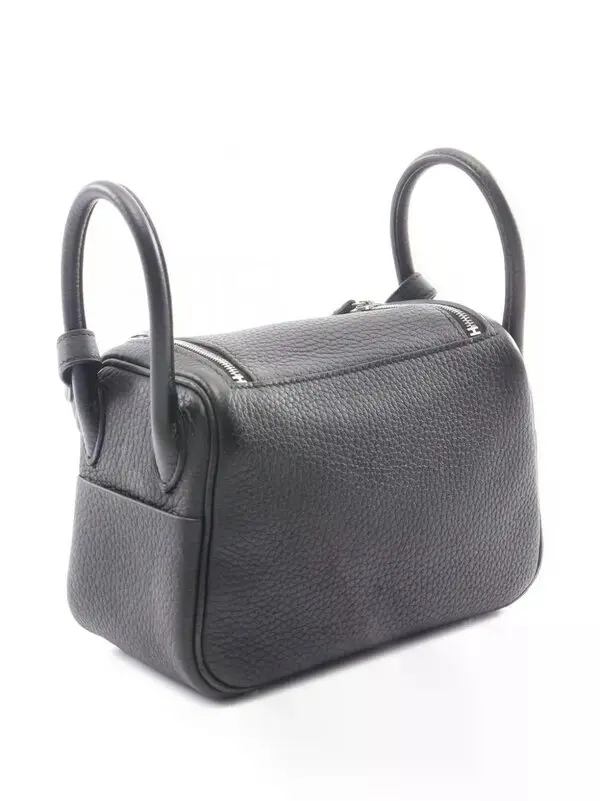 Hermès Mini Lindy Two-way Handbag - Black