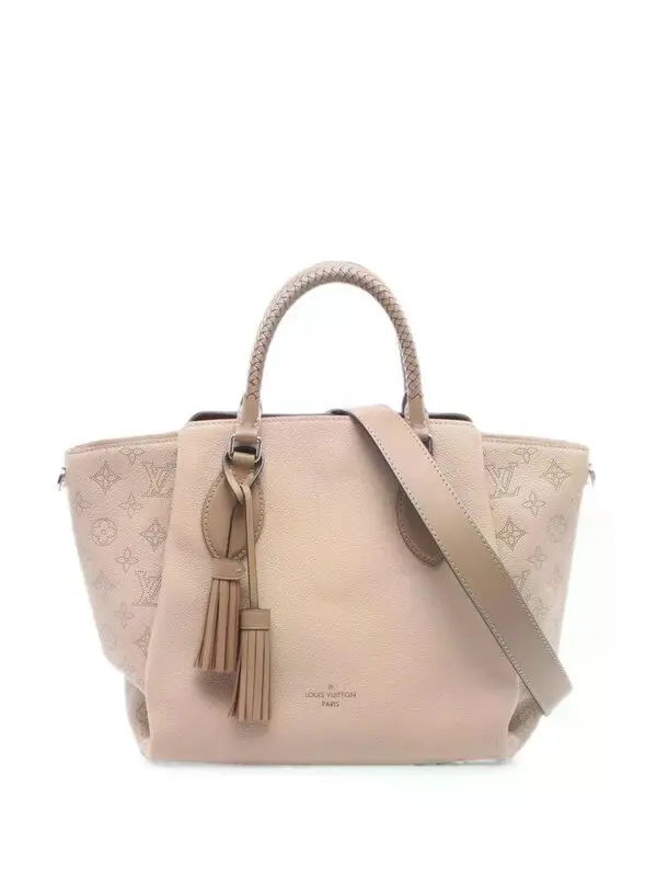 LOUIS VUITTON Haumea Mahina Carré Tote Bag - Neutrals