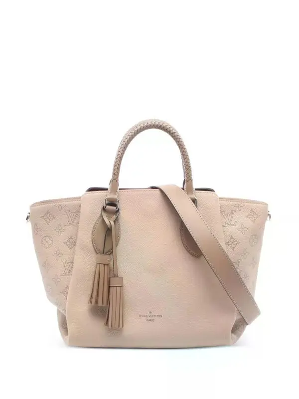 LOUIS VUITTON Haumea Mahina Carré Tote Bag - Neutrals