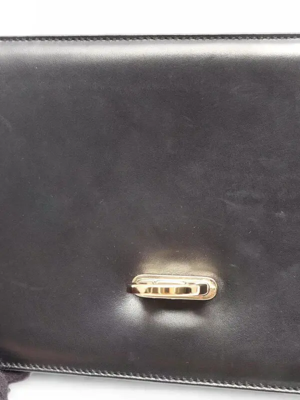 FERRAGAMO 2010s Gancini Leather Shoulder Bag