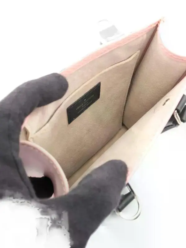 LOUIS VUITTON Petite Sac Plat Epi Handbag