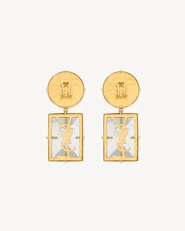 Saint Laurent Pendant Earrings