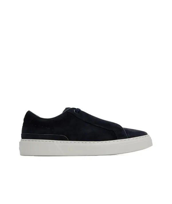 Hugo Boss Suede Lace-up Sneakers