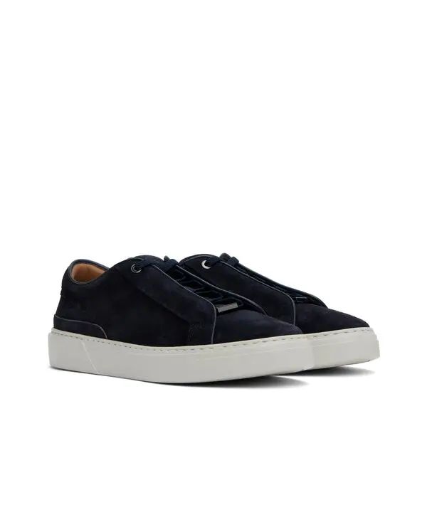 Hugo Boss Suede Lace-up Sneakers