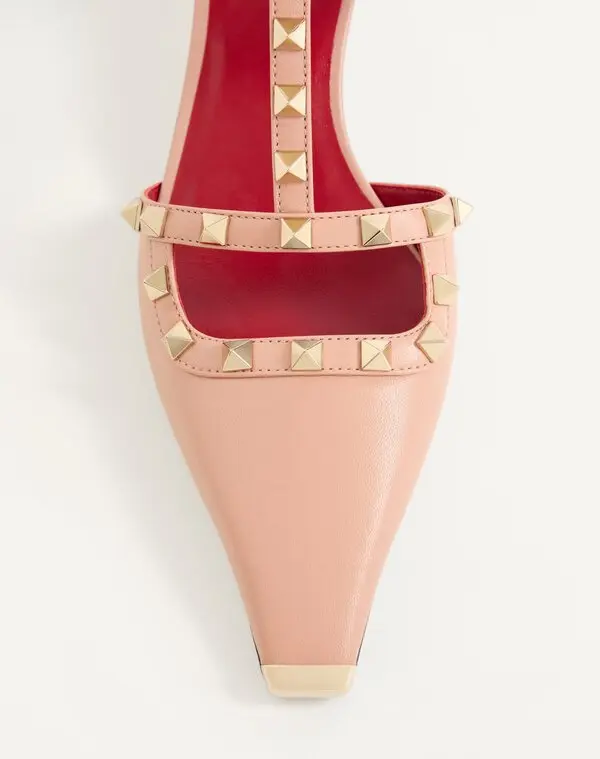 Valentino Garavani Rockstud Ankle-strap Heeled Sandals