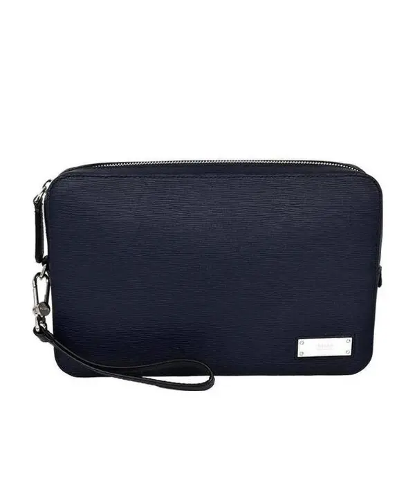 Bally Logo Clutch - Black