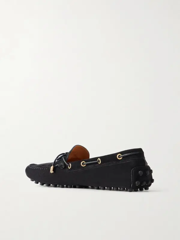 TOD'S Gommino Suede Loafers