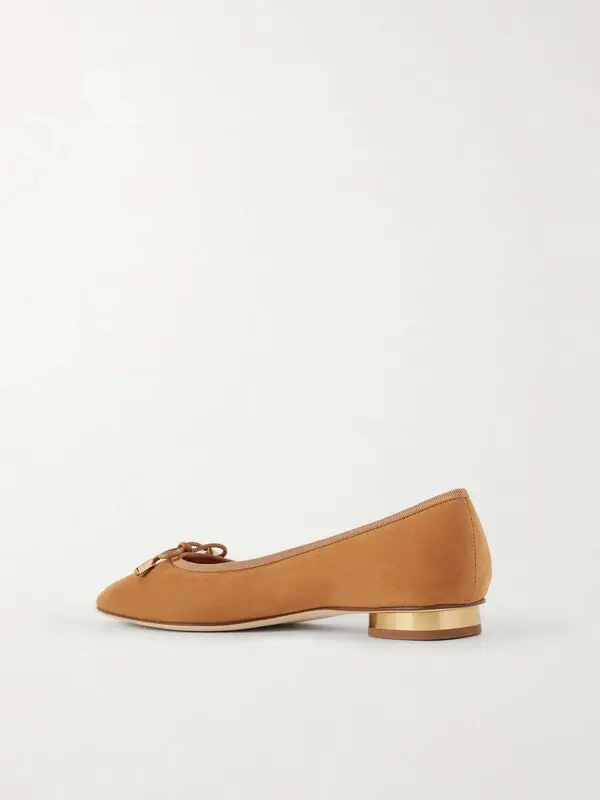 TOD'S Suede Ballet Flats
