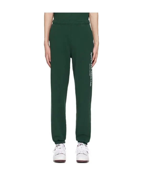 SPORTY  RICH Loose Waist Sweatpants