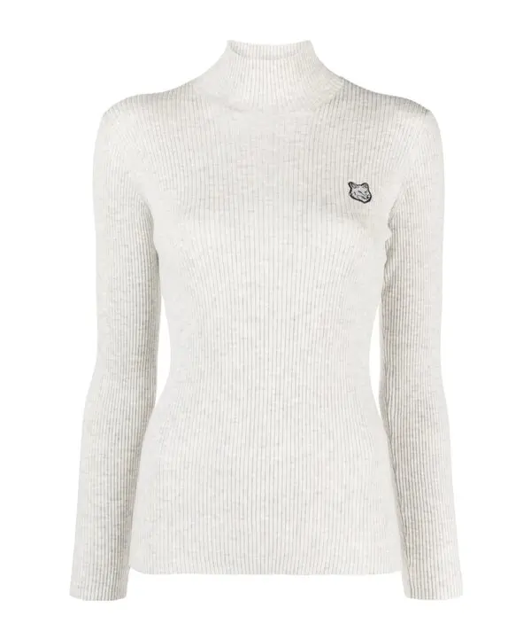 Maison Kitsuné Mock-neck Sweater
