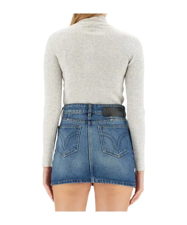 Maison Kitsuné Mock-neck Sweater