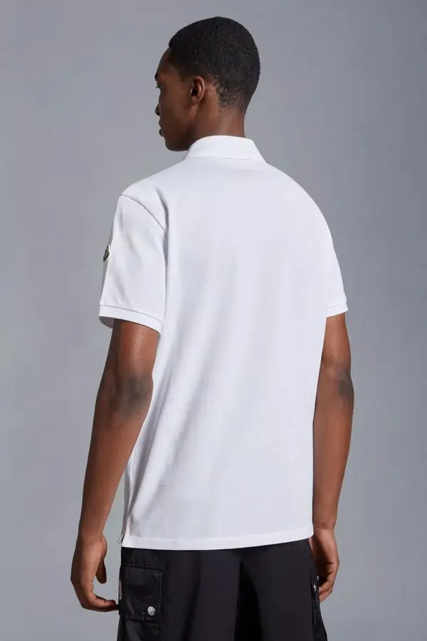 Moncler Logo Motif Polo Shirt