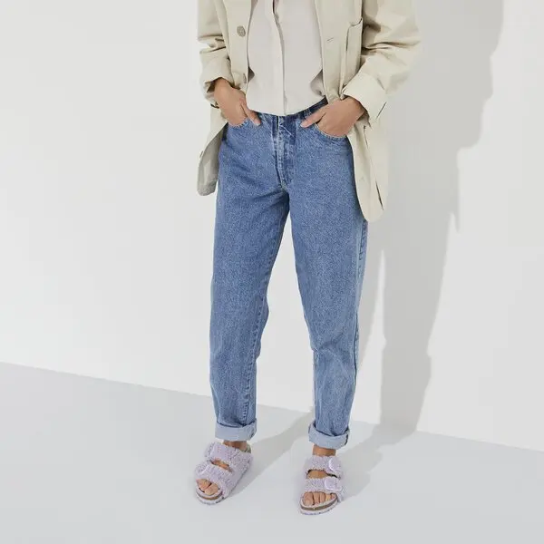 BIRKENSTOCK Round-headed Slippers
