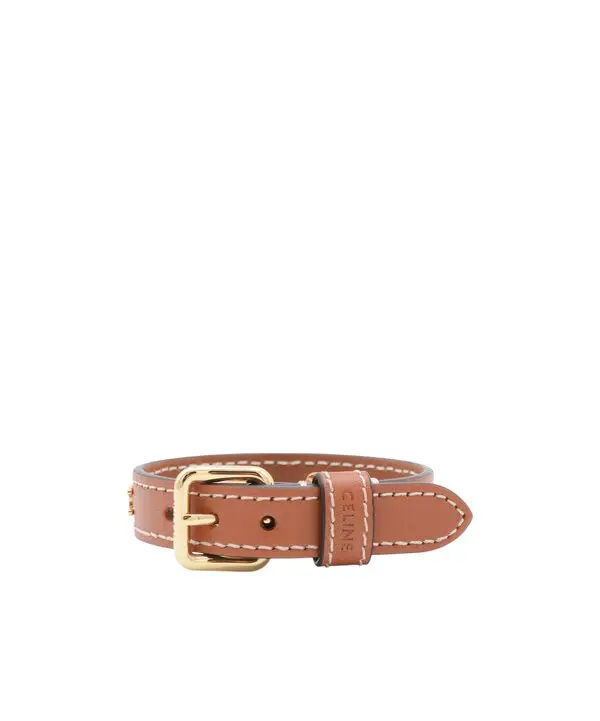 Celine Logo Bracelet - Yellow