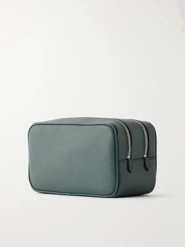 Smythson Panama Leather Jewelry Case