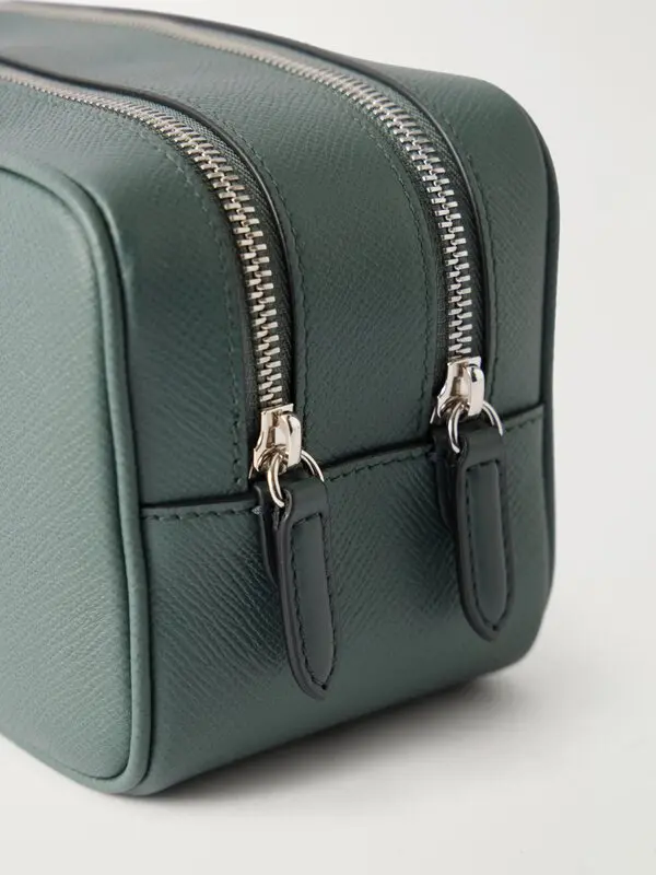 Smythson Panama Leather Jewelry Case