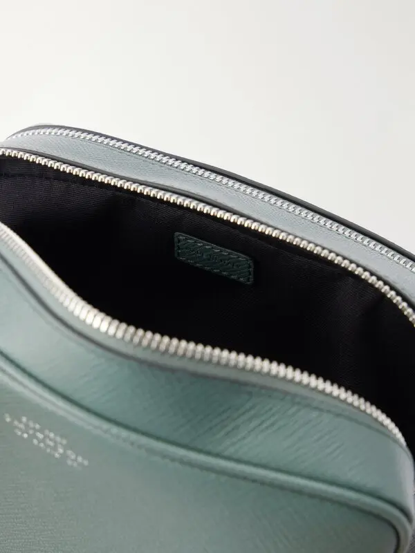 Smythson Panama Leather Jewelry Case