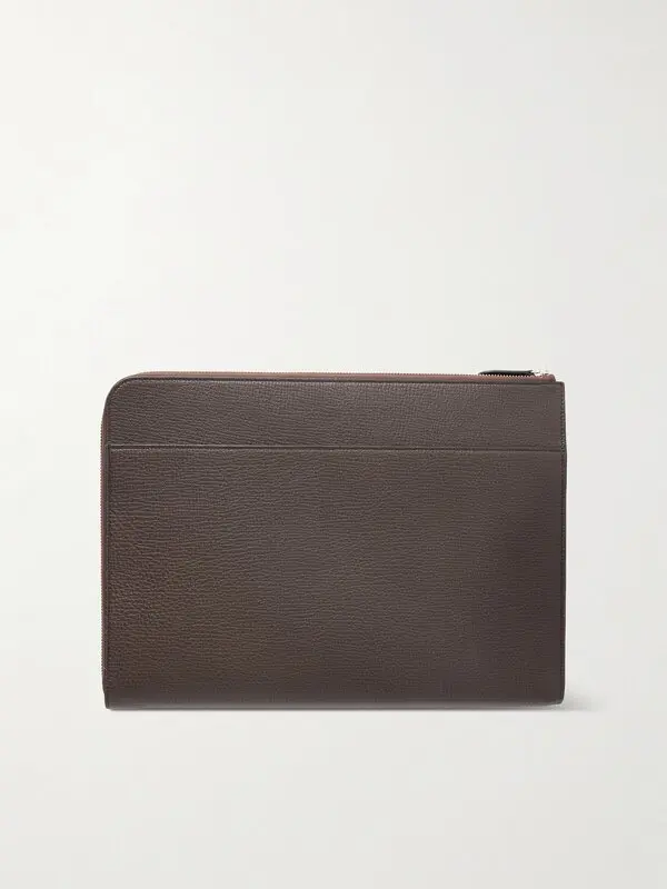 Smythson Ludlow Textured-leather Laptop Case