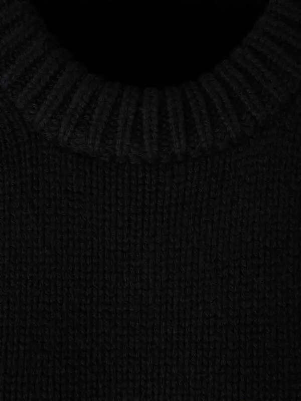 THE ROW Ophelia Oversized Wool Cashmere Crewneck Sweater