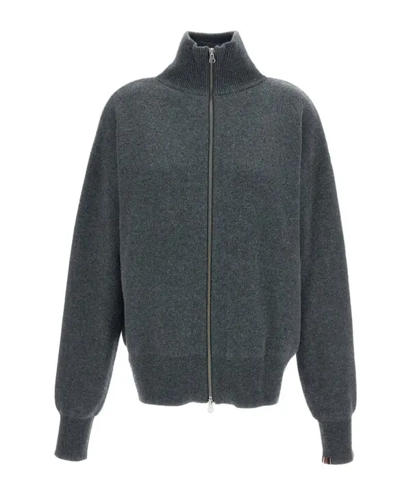 Extreme Cashmere Zip-up Sweater - Grey