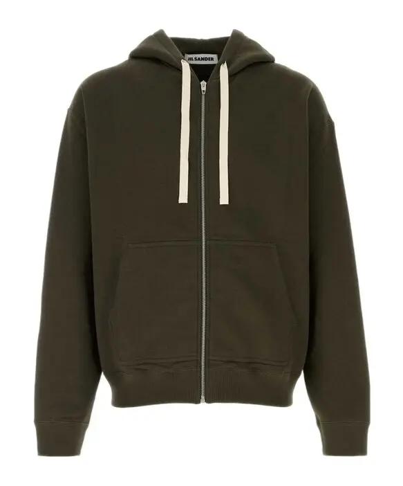 JIL SANDER Zip-up Hoodie
