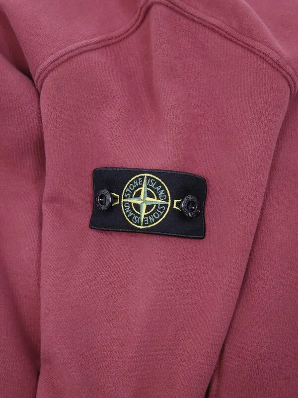 Stone Island Long-sleeve Hooded Sweatshirt