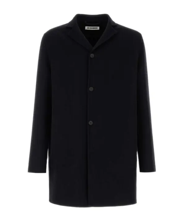 JIL SANDER Single-breasted Sport Coat - Midnight Blue