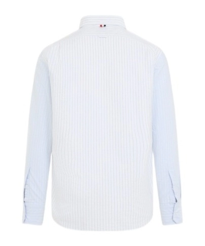 Thom Browne Stripe Panel Button-down Shirt