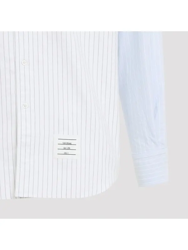 Thom Browne Stripe Panel Button-down Shirt