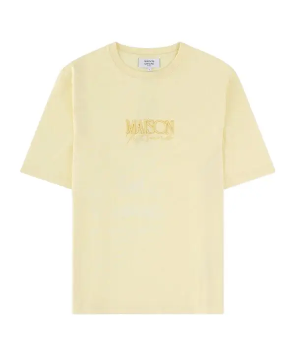 Maison Kitsuné Embroidered Logo T-shirt