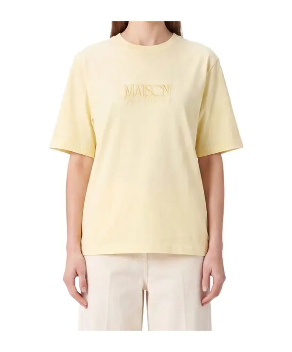 Maison Kitsuné Embroidered Logo T-shirt