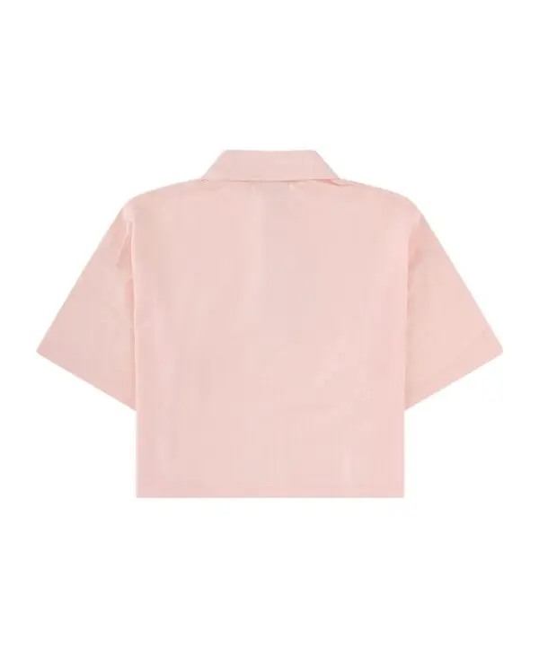Maison Kitsuné Baby Fox Cropped Polo Shirt