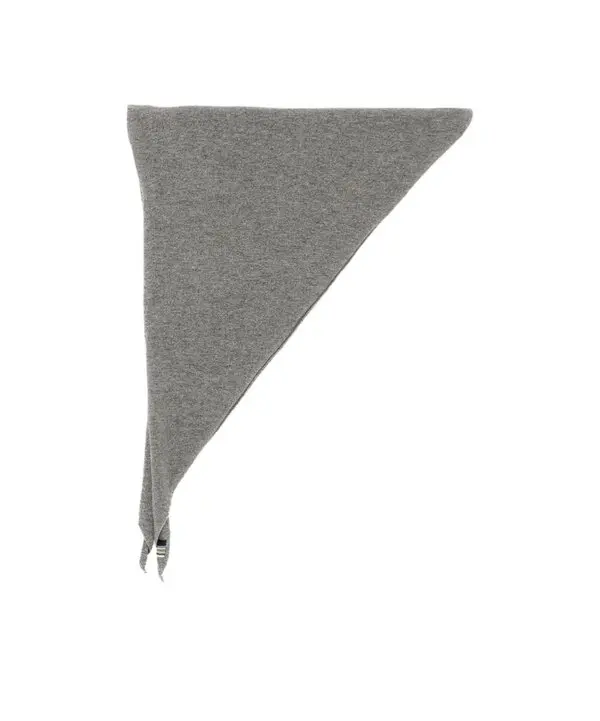 Extreme Cashmere Triangle Headscarf - Grey