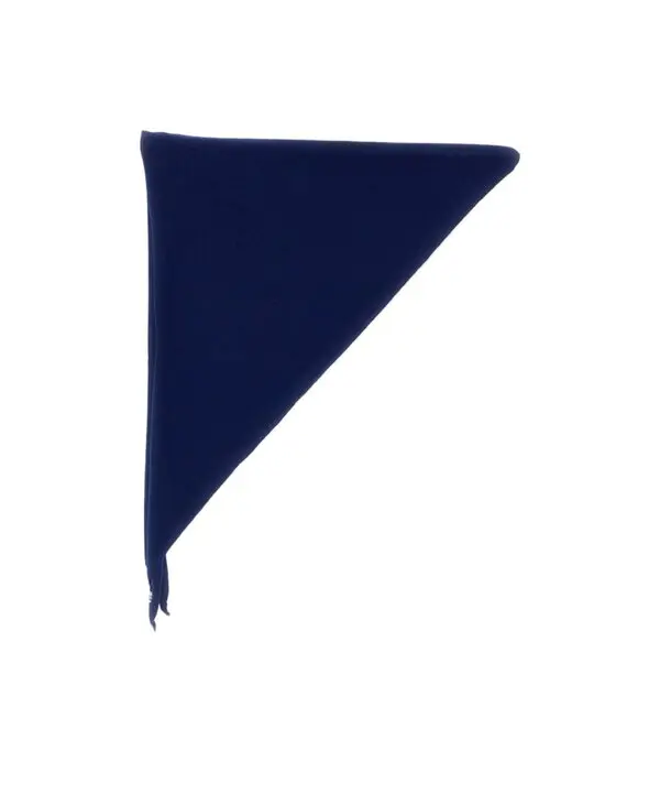 Extreme Cashmere Triangle Headscarf - Dark Blue
