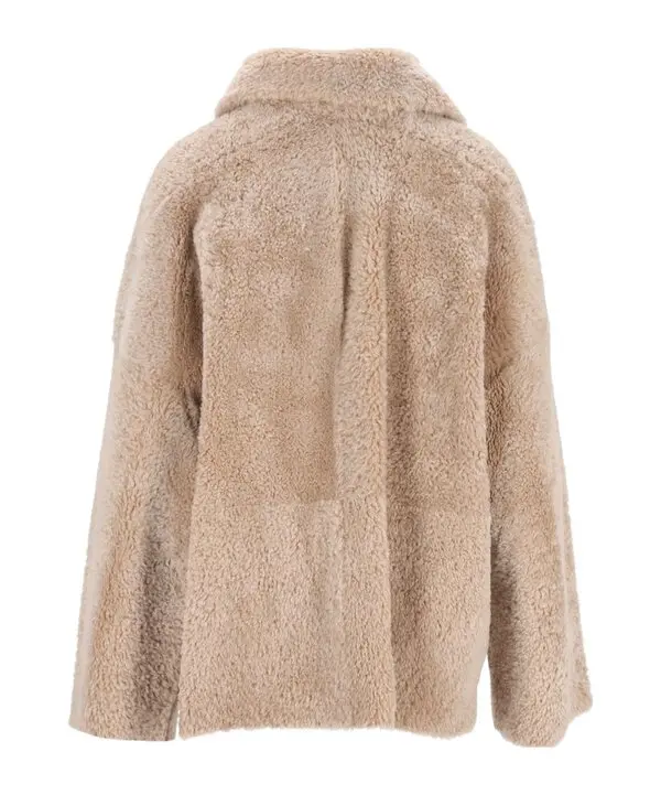 ARMA Single-breasted Fur Coat