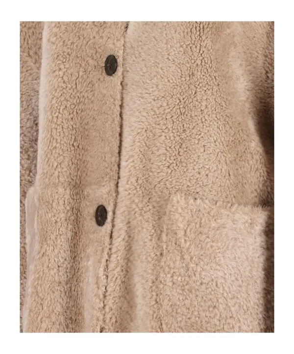 ARMA Single-breasted Fur Coat