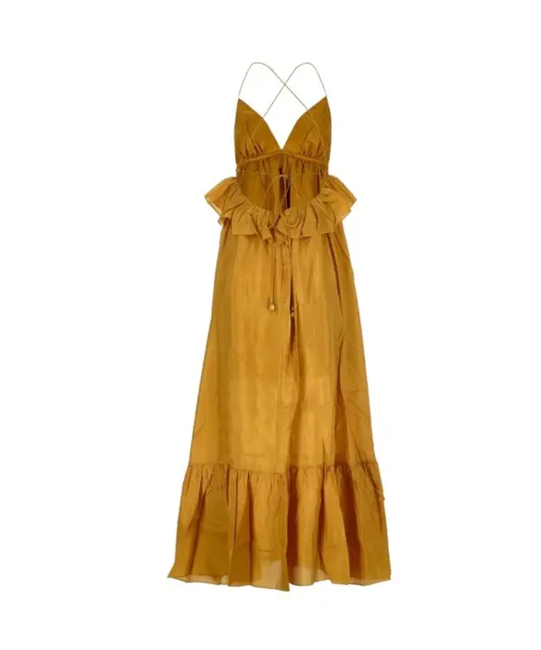Zimmermann Rhiannon Ruffle Maxi Dress