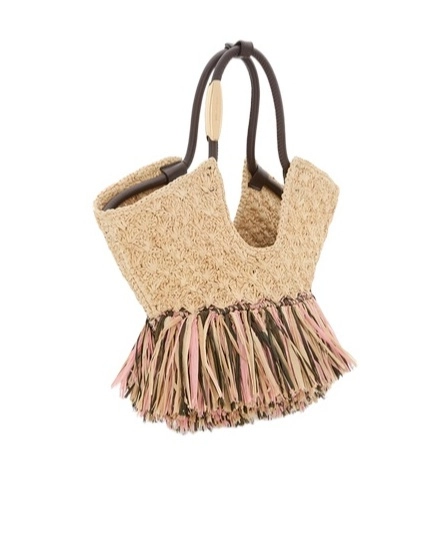 Zimmermann Goldentime Small Fringe Tote