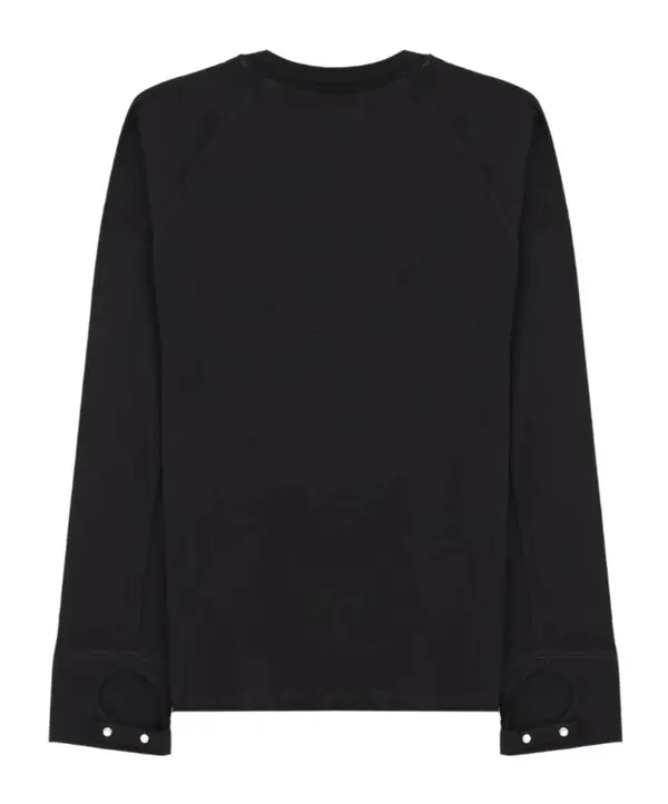 DIESEL® T-kristian Long-sleeved T-shirt - Black