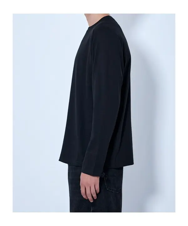 DIESEL® T-kristian Long-sleeved T-shirt - Black