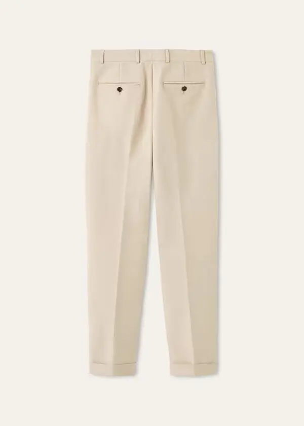 Loro Piana Pleated Cuffed Trousers